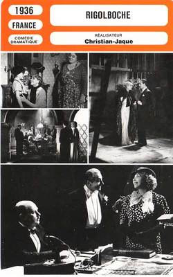 FICHE CINEMA : RIGOLBOCHE - Alex,Berley,Berry,Christian-Jaque 1936 | eBay
