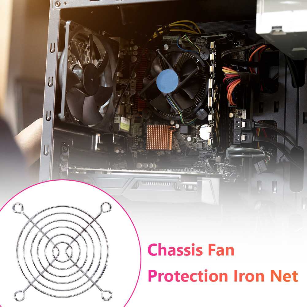 5pcs PC Case Fan Grills Computer Cooling Fan Finger Guard Protector ...