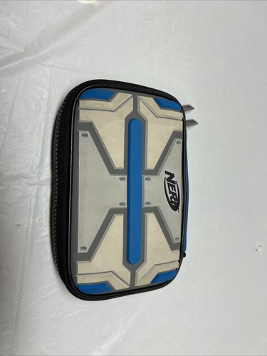 Nintendo DS Nerf Case Black Gray Blue Zip Protective Travel For ...