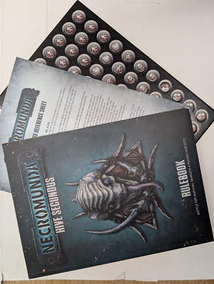 Necromunda Hive Secundus Rulebook, tokens, and Quick Reference Sheets ...