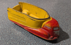 Vintage Yellow Red 1930s Sun Rubber Company Toy Open Bed Truck Hard ...