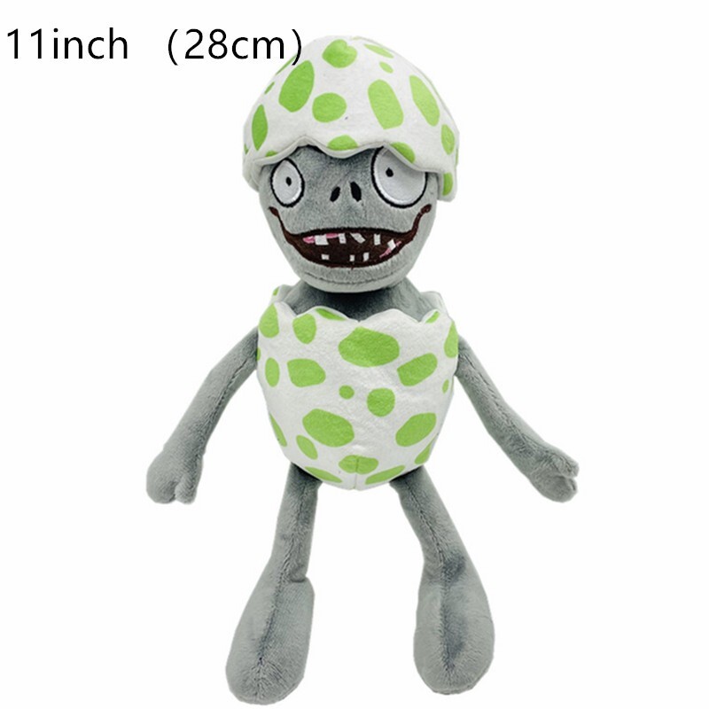 New Plants VS Zombie PVZ Plush Eggshell Zombie 11" Figure Toys Soft ...