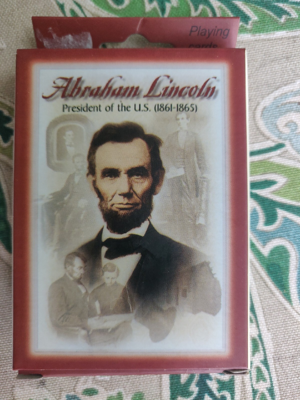 Abraham Lincoln playing cards | eBay