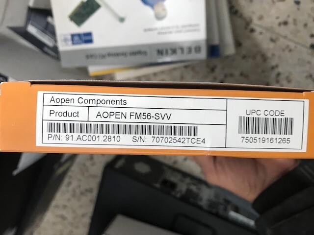 Aopen modem FM56-SVV V.92 Modem 56Kbps PCI | eBay