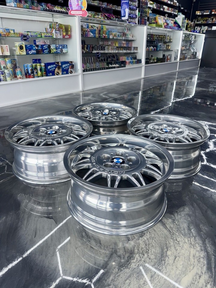 BMW E36 M3 STYLE 22 DS1 WHEELS 7.5 x 17 INCH RESTORED OEM AND NEW ...