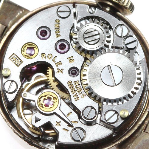 ROLEX Precision Cal.1401 Vintage Hand-wound Ladies Wristwatches K9YG ...