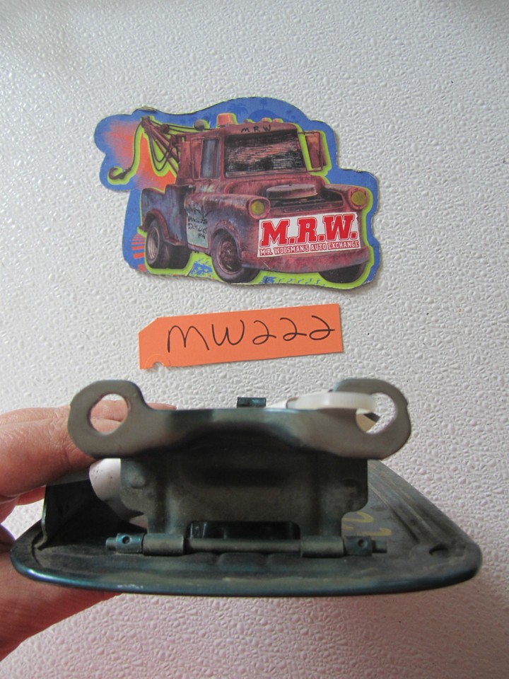 1999 99 DODGE AVENGER GAS TANK DOOR COVER HINGE CAP GREEN QUARTER PANEL ...