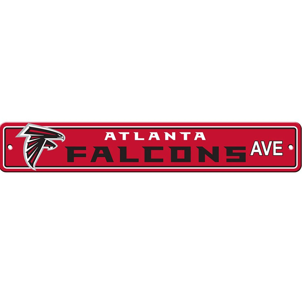 Official NFL Football Street Sign Ave Licensed Durable Man Cave | eBay