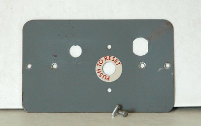 Delta Rockwell 10" Table Saw Switch Cover Plate - Models 34-335, 34-336 ...