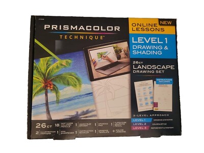 Prismacolor Technique Landscape Drawing Set 26ct Level 1 Drawing ...