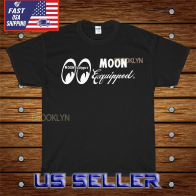 NEW SHIRT MOONEYES MOON EQUIPPED LOGO UNISEX T-SHIRT FUNNY AMERICAN ...