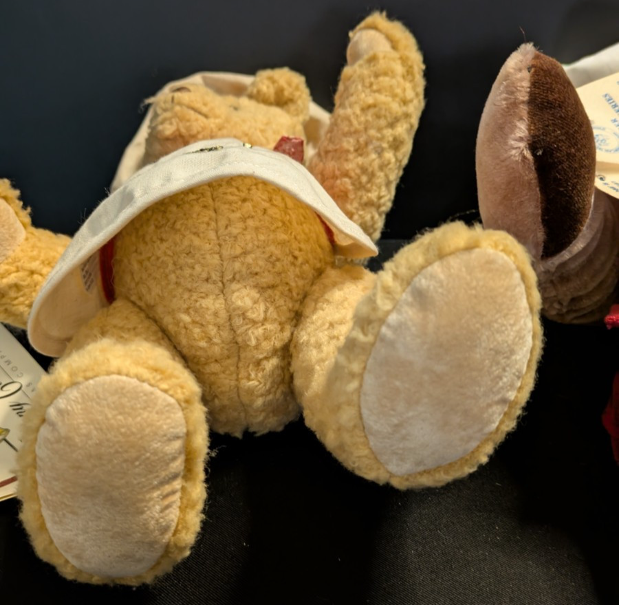 2 Vtg Bears Douglas Campbell's Soup Bear & Artist OOAK Niki Kostas ...