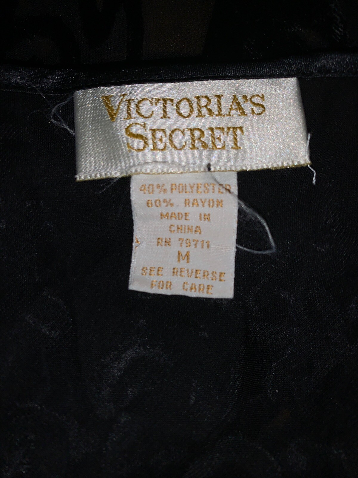 VICTORIA'S SECRET Black Lace VERY SEXY & ELEGANT Teddies Sheer Sz M ...