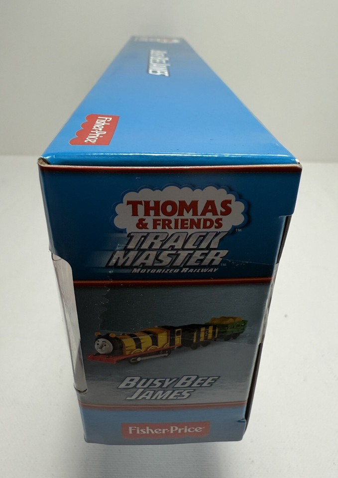 Fisher-Price Thomas and Friends Trackmaster Busy Bee James Train Set ...