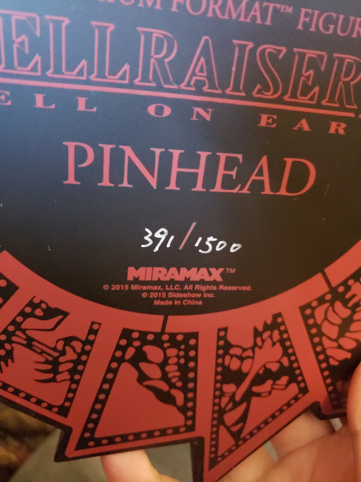 Sideshow Hellraiser Pinhead #391/1500 Premium Format Figure Statue 1/4 ...