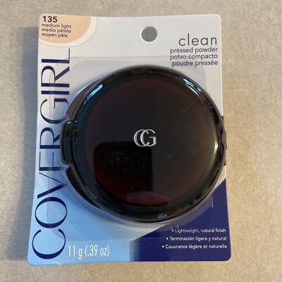 Vintage CoverGirl Pressed Powder Makeup NOS Medium Light Mirror Compact ...