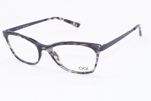 NEW OGI 9224 2114 BLACK PURPLE TORTOISE AUTHENTIC DESIGNER EYEGLASSES ...
