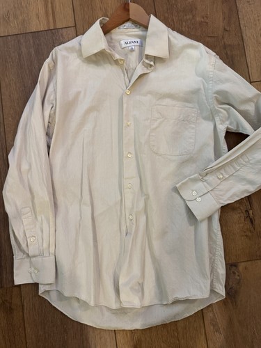 ALFANI MENS 100% COTTON LS MEN’S SHIRT 15-1/2/32-33 | eBay