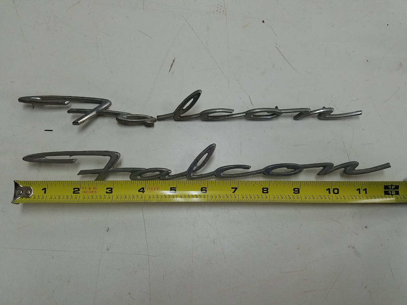 1964 65 Ford Falcon Emblem Set of 2 Vintage | eBay