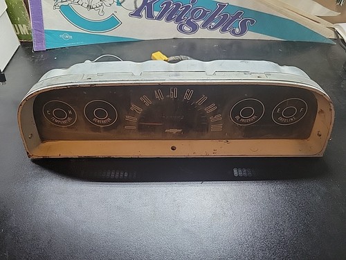 1960-1963 Chevrolet Chevy truck C10 gauge cluster instrument panel ...