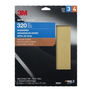 3M™ Sandpaper, 320 grit, 32541 | eBay