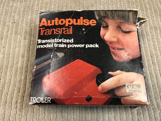TROLLER AUTOPULSE TRANSRAIL MODEL TRAIN POWER PACK MODEL: 14 Ships Free ...