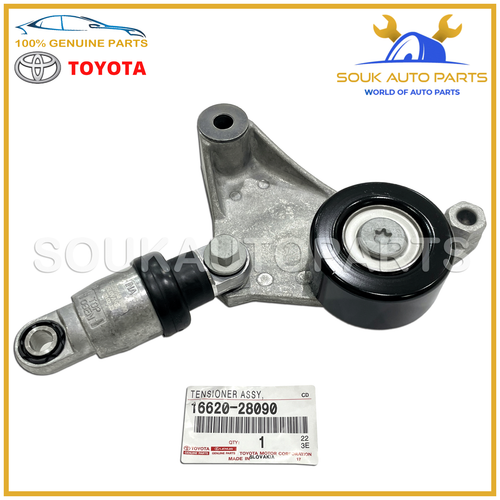 16620-28090 Genuine Toyota TENSIONER ASSY, V-RIBBED BELT 1662028090 OEM ...