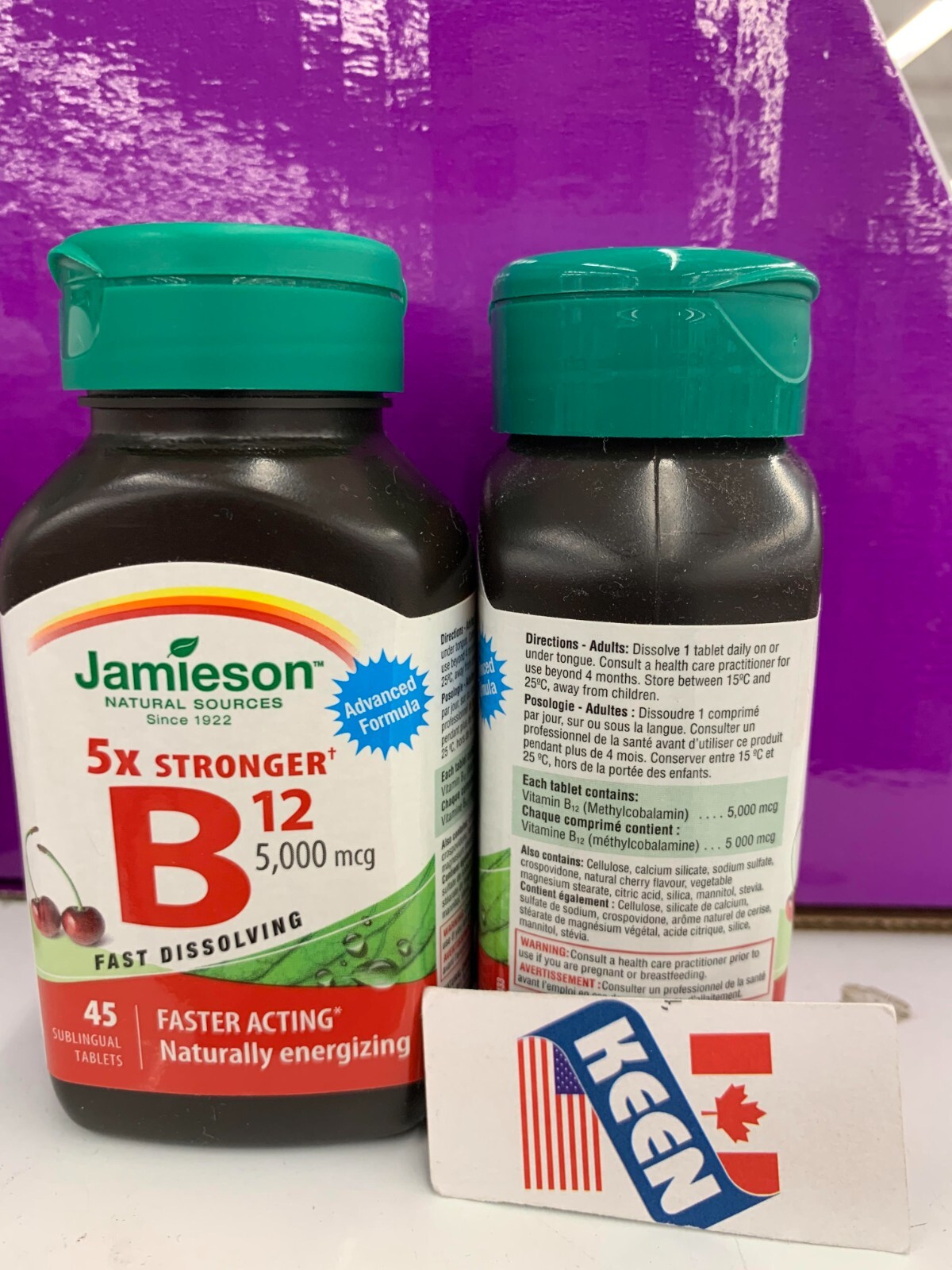 6 BOTTLES), Jamieson Vitamin B12 45 Tablets, Exp: 2026OCT | eBay