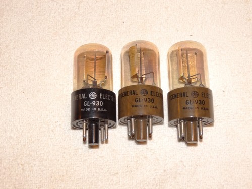 3 x GL-930 G.E. Tubes *#6 | eBay