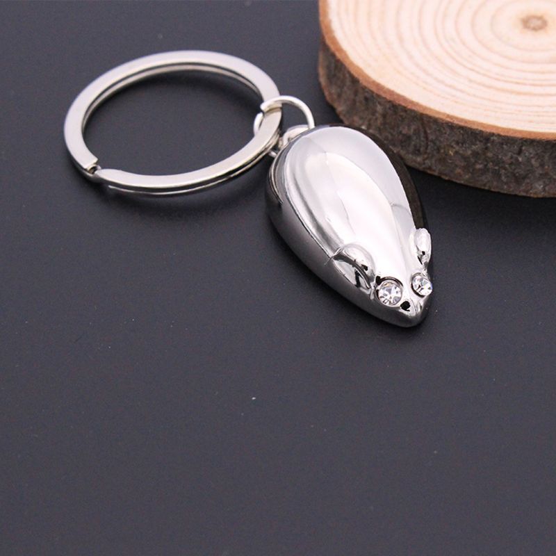 Metal Mouse Keyring Cute Charm Keychain Souvenir Zodiac Keychain | eBay