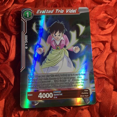 Videl DRAGON BALL Z Super Game Goddess Anime Girl ACG Holo Card | eBay