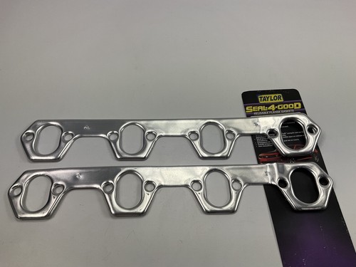 Taylor 66018 Exhaust Header Gaskets - Ford Small Block 1.75" X 1.125 ...