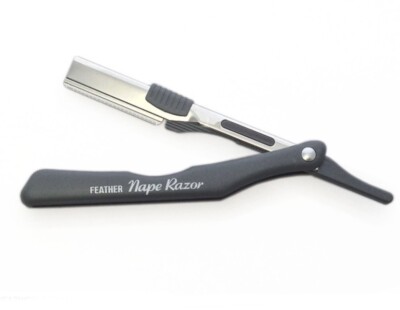 Feather Nape and Body Shaving Razor Grey - Made in Japan | eBay