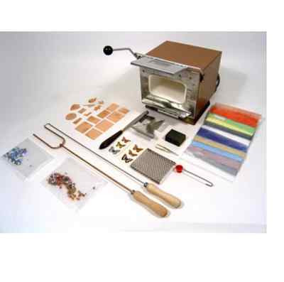 Enamelling Starter Kit Set & UHLIG U5 Electric Kiln Enamel Enamellers ...