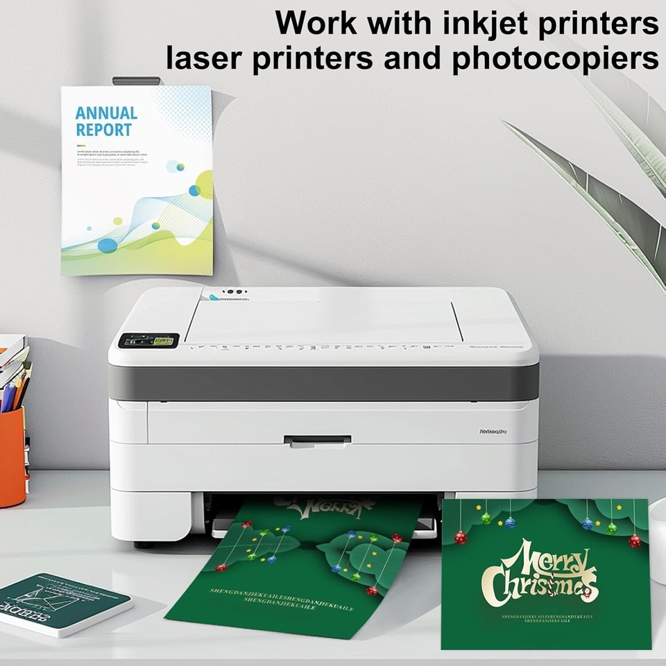 White Cardstock 8.5" x 11 "，30 Sheets Cardstock Paper 85 lb/230 gsm,Bright Wh... | eBay