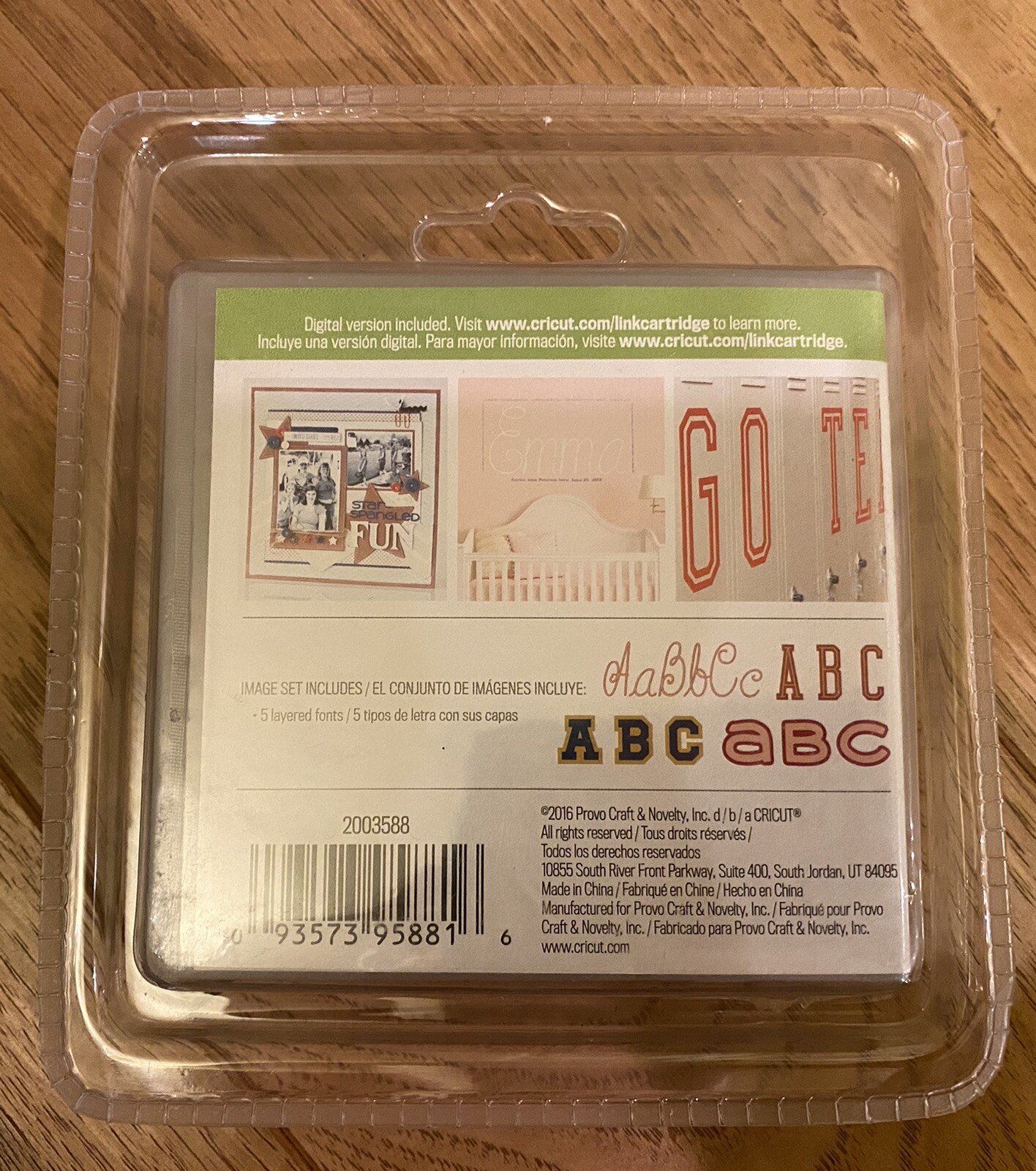 Cricut Extreme Fonts Cartridge - Includes Digital Version Provo Craft ...