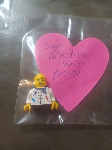 Incomplete LEGO Collectible Series 4 col04-14 Artist Minifigure | eBay