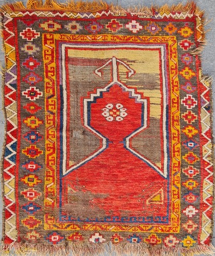 Turkish Prayer Rug, prayer rug, oriental rug, Antique decor, vintage ...