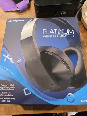 Sony Platinum Headset Wireless 7.1 Surround headphones for Playstation ...