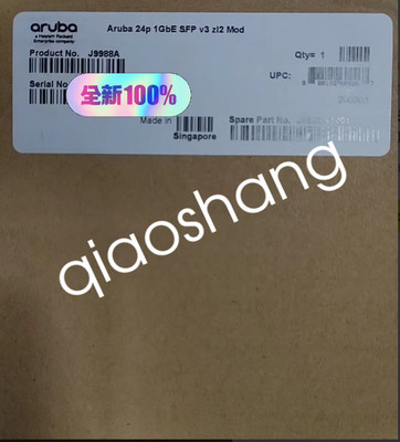 1PCS ARUBA 24P 1GBE SFP V3 zI2 MOD J9988A Optical interface module card ...