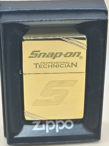 2020 Snap On Tools Professional Technician High Polish Brass Zippo ...