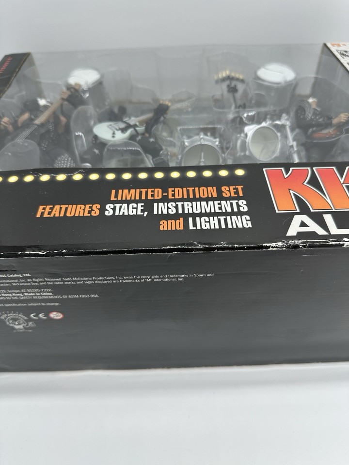 KISS ALIVE Box Set 2002 McFarlane Limited Edition Stage Action Figures ...