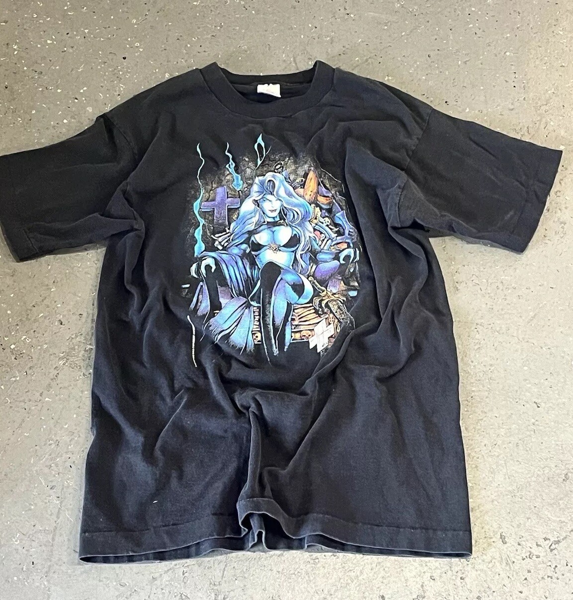 Vintage 1993 Lady Death Comic Book Character By Coffi… - Gem