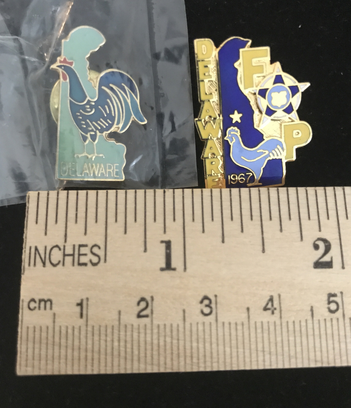 Rare FOP Delaware Lapel Pins - Set Of 4 | eBay