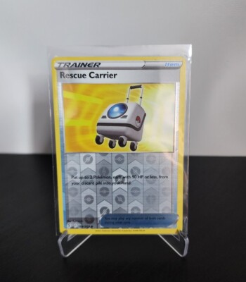 Pokemon TCG Rescue Carrier Evolving Skies 154/203 Reverse Holo Uncommon ...