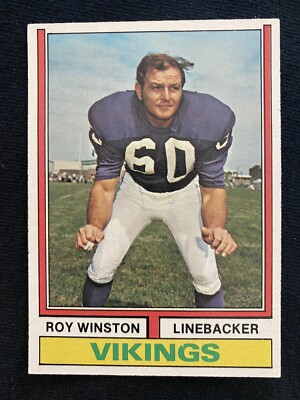 1974 Topps - #267 Roy Winston Vikings | eBay