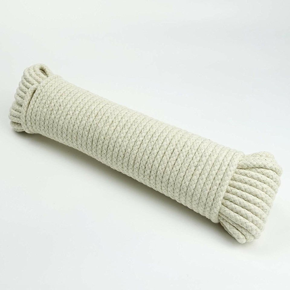 Washing line Rope Clothes Dryer Line Strong Cotton Rope Traditional ...