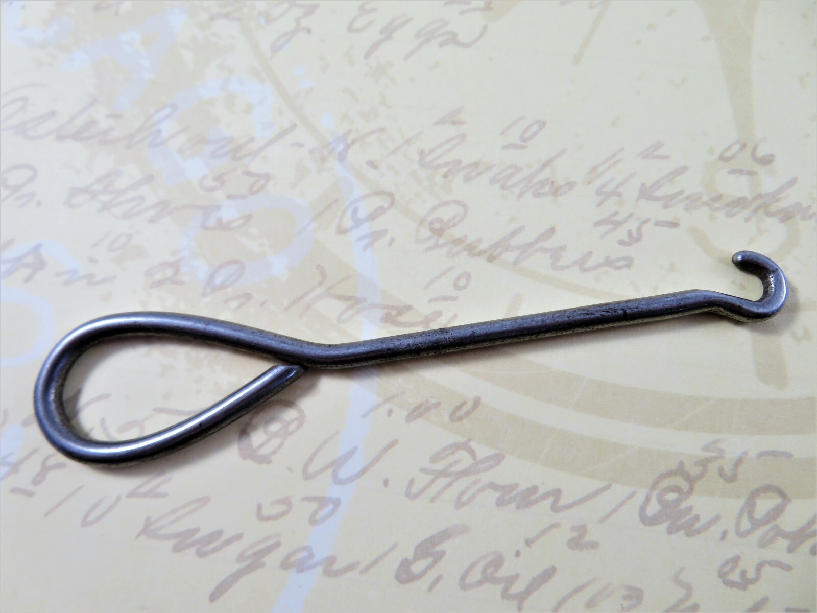 Antique All Metal Button Hooks Simple Dressing Tools … - Gem