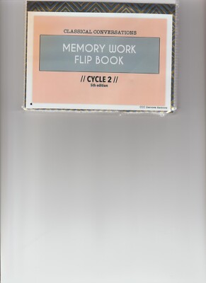 Classical Conversations Memory Work Flip Book- Cycle 2-5th edition | eBay