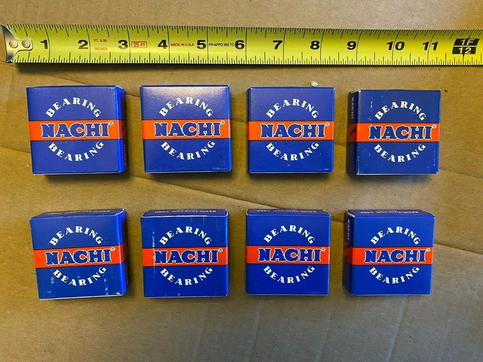 Nachi Bearing 6205ZZE/C3 (surplus stock) Lot of 1; NEW-in-BOX; Free ...
